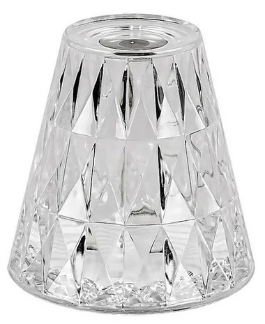 Rabalux 76004 stolní LED lampa Siggy, průhledná