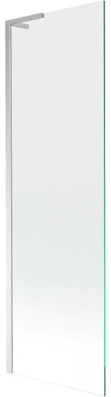 Mexen Next L, 1-křídlová vanová zástěna 60 x 150 cm, 6mm čiré sklo, chromový profil, 895-060-000-03-00-01