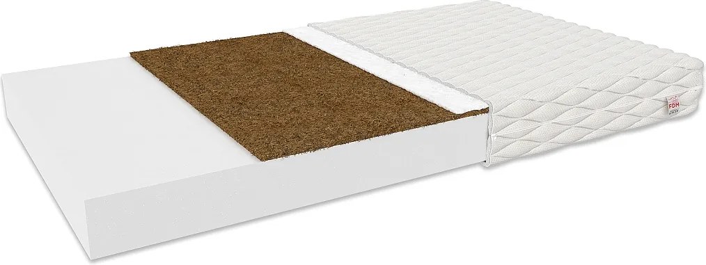 Dětská matrace COCO MAX 180x80x10 cm - pěna/kokos