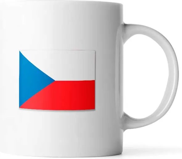 Sablio Hrnek Česká vlajka - Český fanoušek - 890 ml - XXL