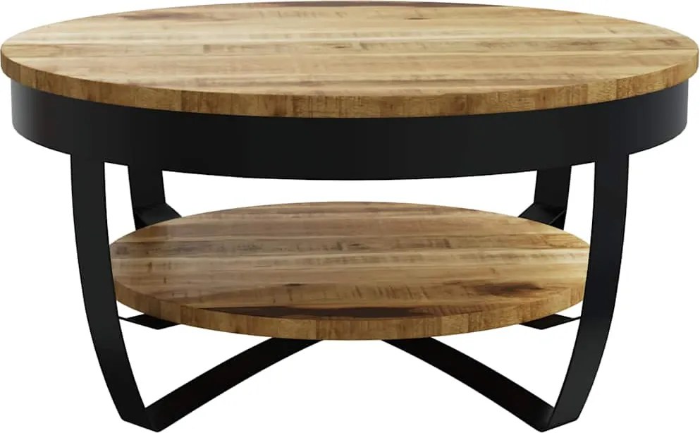 Konferenční stolek hrubé mangovníkové dřevo 65 x 32 cm 244675