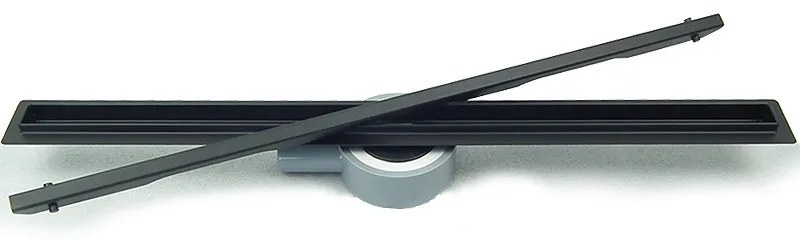 BPS-koupelny Sprchový odtokový žlab DL03 HYD-2606 70 cm, černý