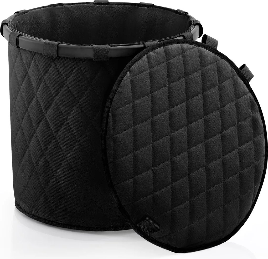 Kryt na úložné koše Reisenthel Homebasket M/L Rhombus black