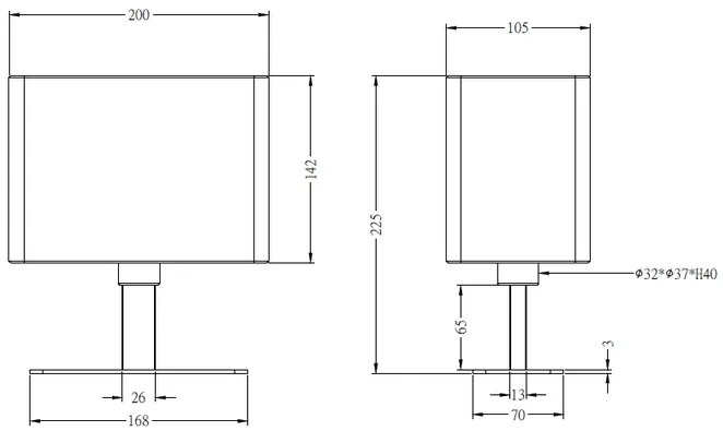 Stolní lampa Ming R50111002