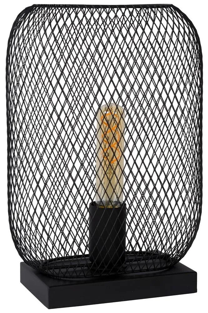 Lucide | Lucide 78592/01/30 - Stolní lampa MESH 1xE27/60W/230V černá | LC3019