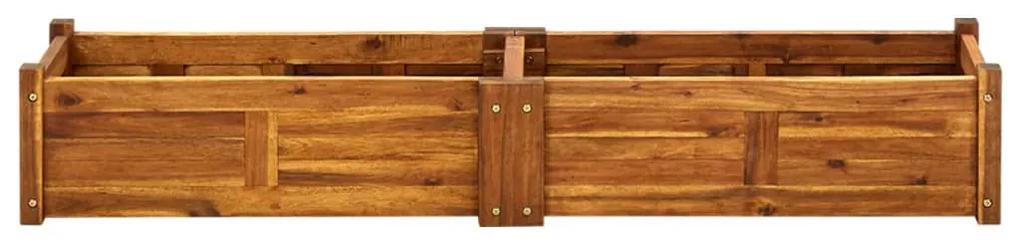 Vyvýšený záhon akáciové dřevo 150 x 30 x 25 cm - Default Title