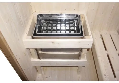 RAKOUSKÝ produkt - Venkovní kombinovaná sauna LAHTI 198x181,5x202,2 cm ( F30200 )