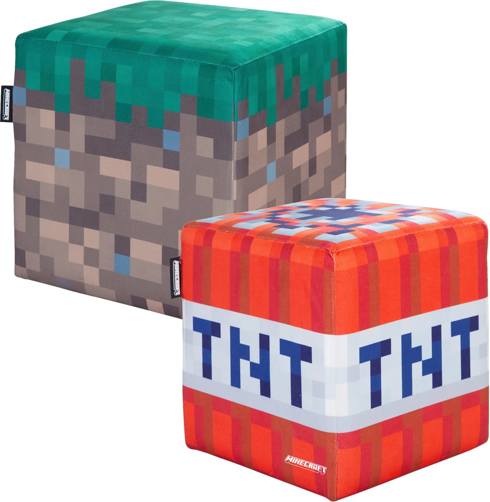 XXXLutz SEDACÍ BOX vícebarevná Minecraft - Dětské pokoje sestavy - 000776003028