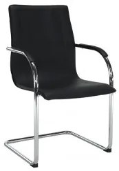 Tempo Kondela, s.r.o. Židle MI-01, ekokůže černá