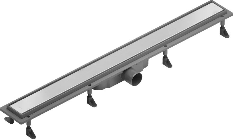 Mexen Flat Abs Flat ABS liniový odtok 2v1 70 cm, inox - 1069070