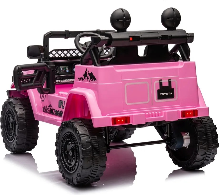 Elektrické autíčko Milly Mally Toyota FJ Cruiser Pink