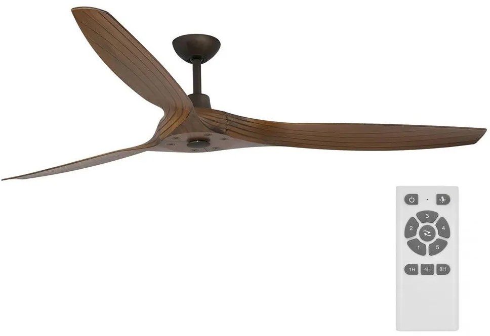 FARO Barcelona FARO 33511 - Stropní ventilátor MOREA pr. 152 cm + dálkové ovládání FA33511