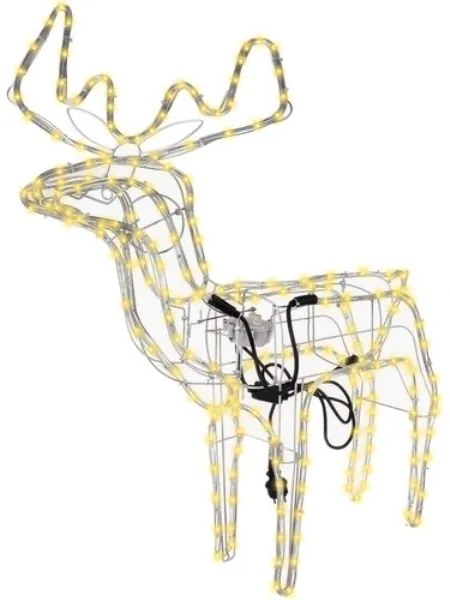Ruhhy Svítící pohyblivý SOB teplá bílá barva 216 LED