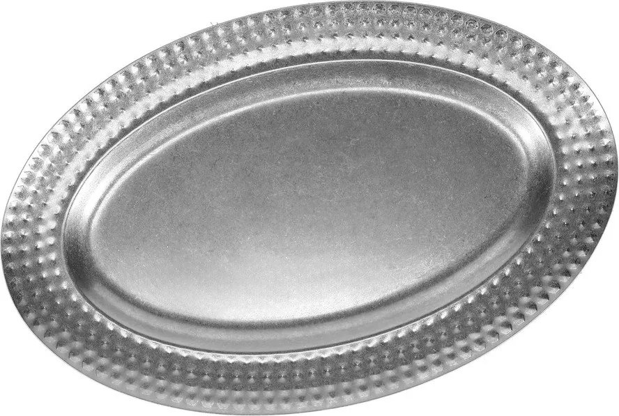 Servírovací tác z nerezové oceli 26,5x41 cm Serve – BonBistro