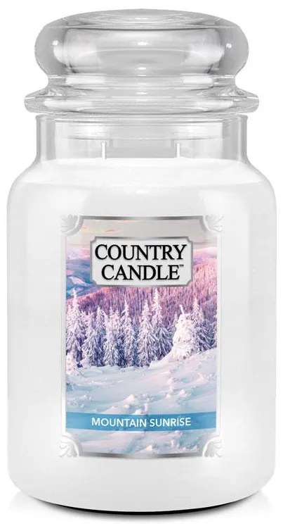 Country Candle Vonná Svíčka Mountain Sunrise, 652 g