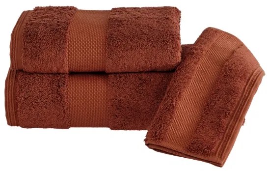 Výhodná sada ručníků DELUXE + předložka NODE Krémová / Starorůžová