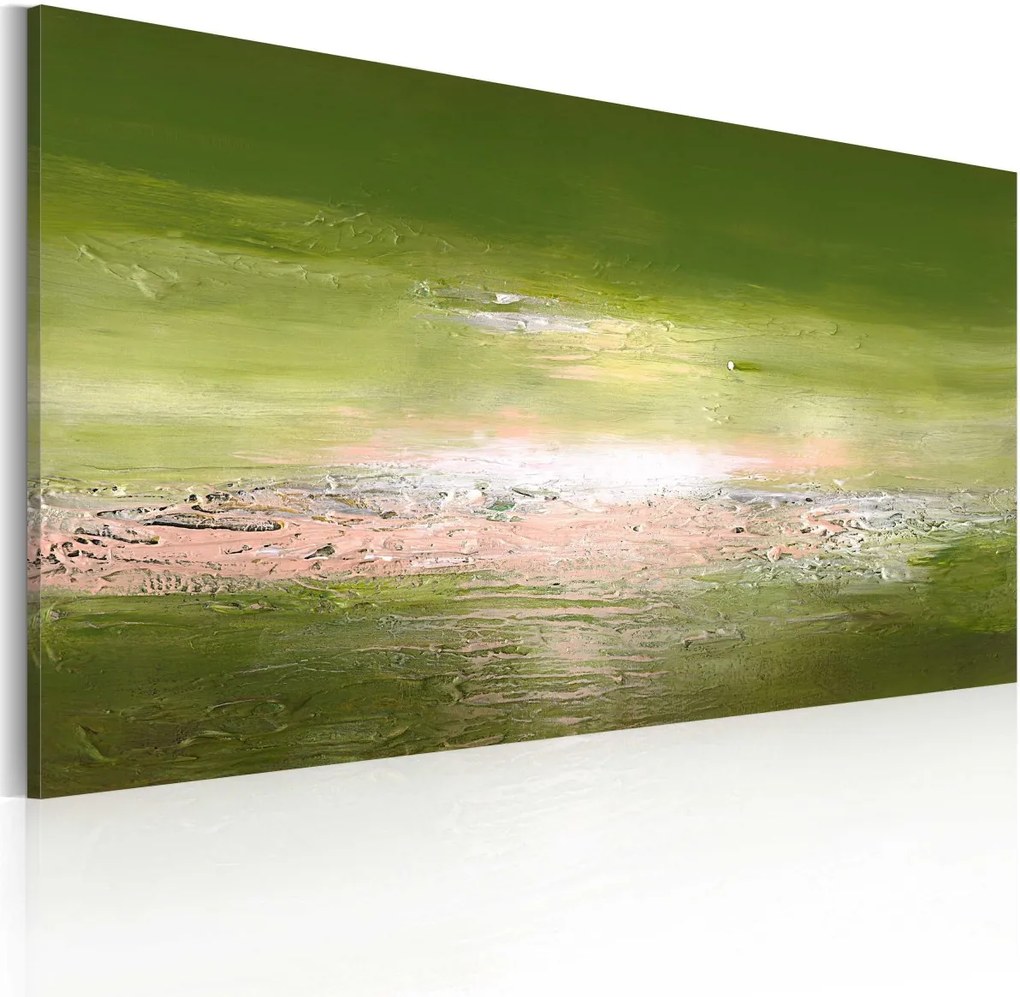 Ručně malovaný obraz - Otevřené moře - 120x60