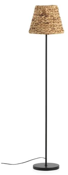 Stojací lampa v přírodní barvě se stínidlem z juty (výška 153 cm) Isla – Geese