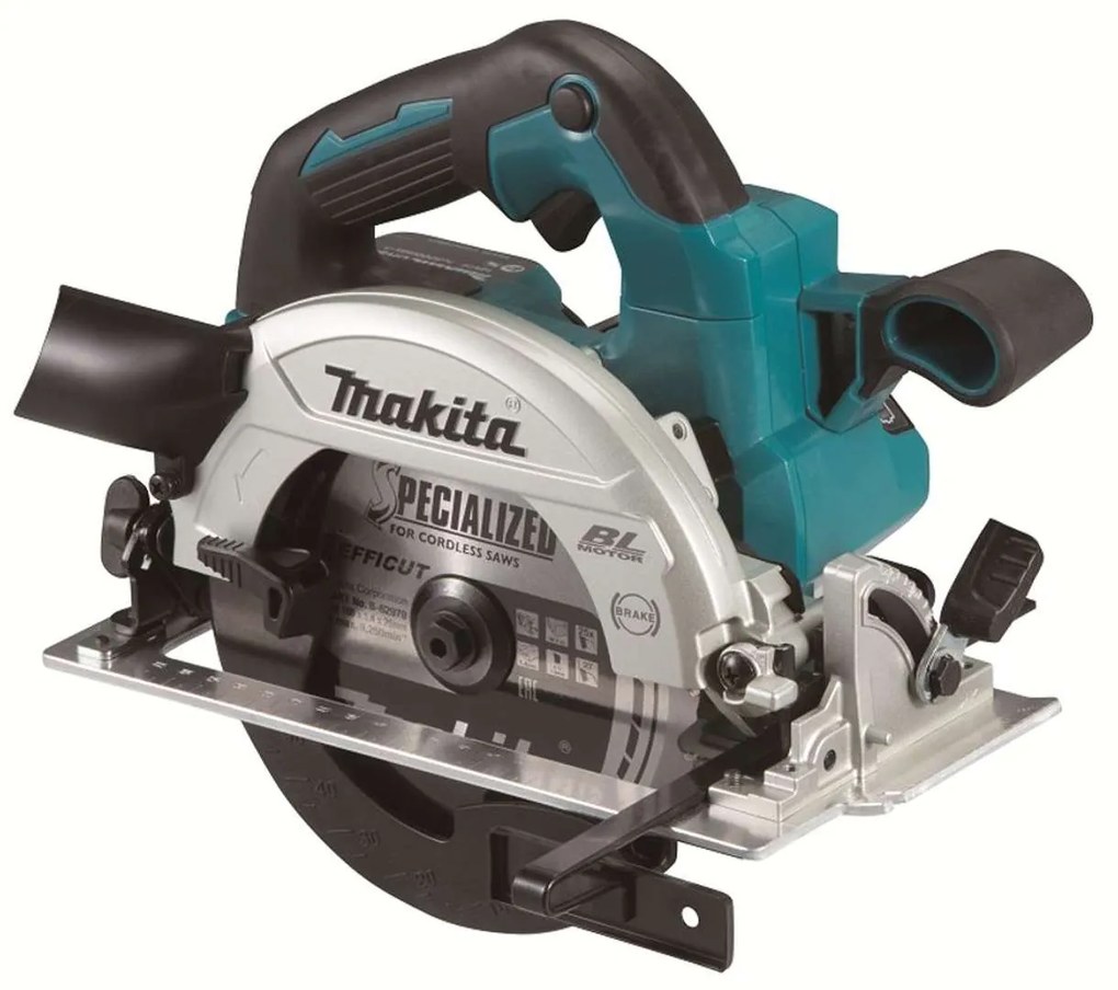 Makita Nářadí - 18V AKU okružní pila 165 mm, 2x aku Li-Ion LXT 5,0 Ah, nabíječka DHS660RTJ