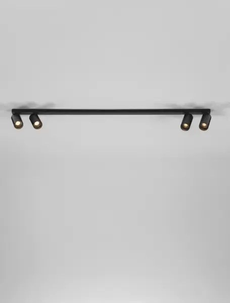 Minimalistické bodové svítidlo Oso 4 Černá