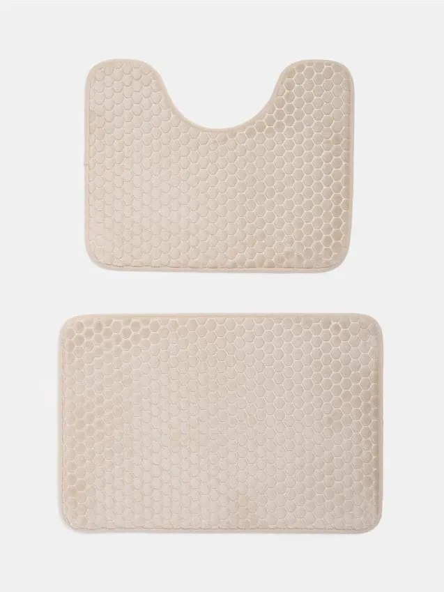 Sinsay - Koupelnové rohožky 2 pack - béžová