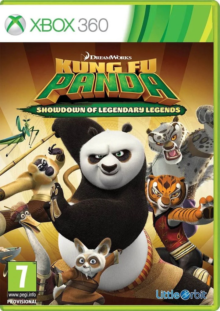 Hra na konzoli xbox 360 - kung fu panda: showdown of legendary legends