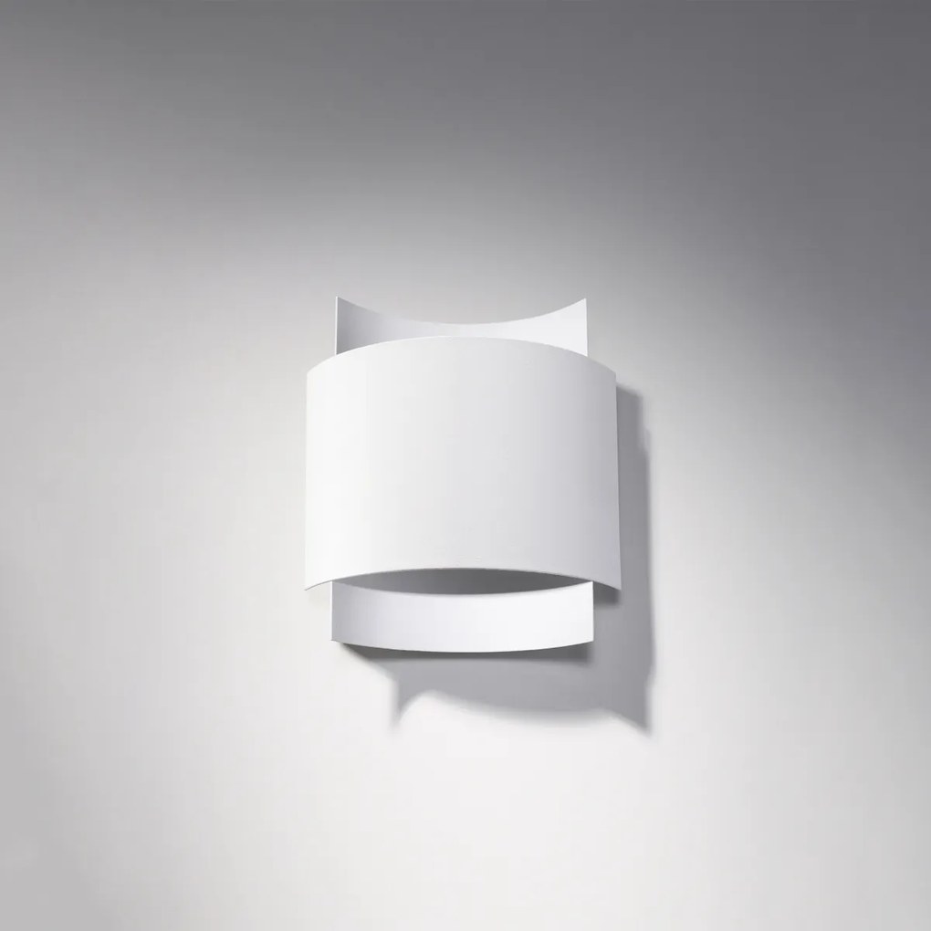Sollux Lighting Nástěnné svítidlo IMPACT bílé
