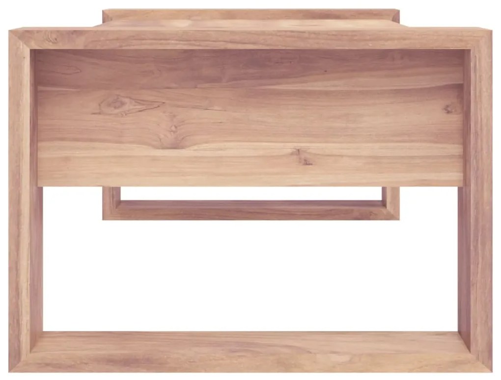 Konferenční stolek 110 x 60 x 40 cm masivní teakové dřevo - Default Title