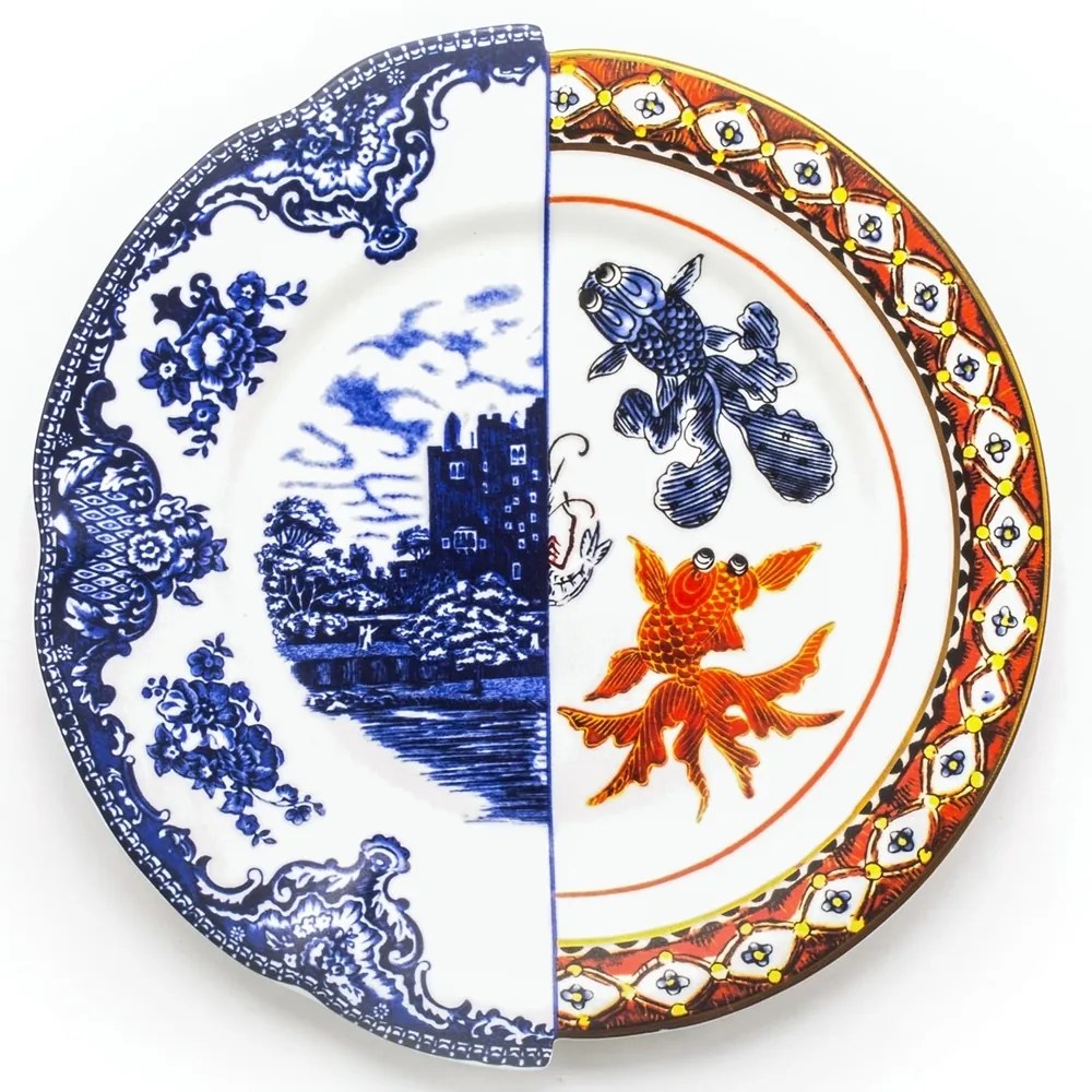 Seletti designové talíře Hybrid Plate