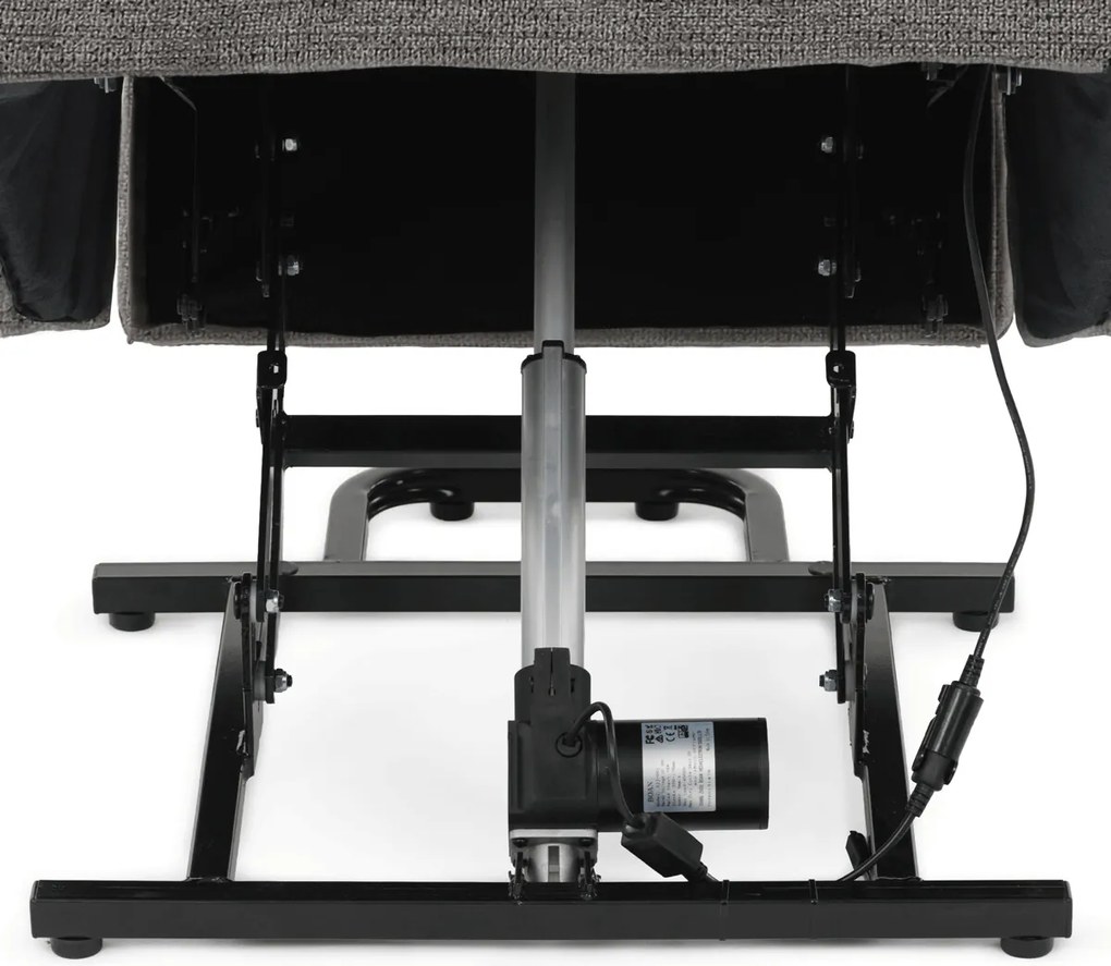 Autronic Polohovací křeslo s elektrickým ovládáním TV-Q8575 Barva potahu: Světle šedá