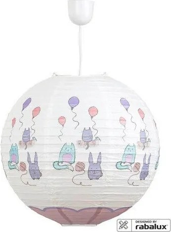 XXXLutz DĚTSKÉ ZÁVĚSNÉ SVÍTIDLO, 43/1/43 cm - 006264065702