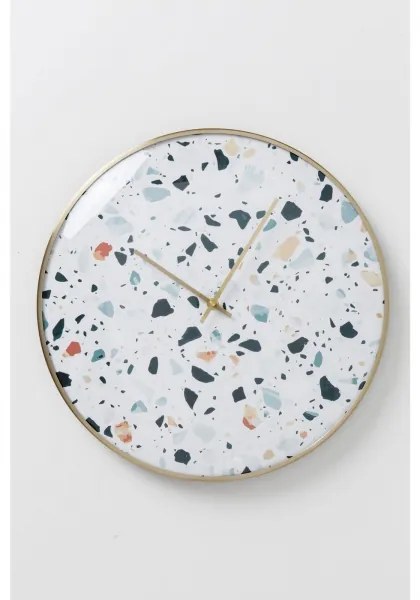 Nástěnné hodiny Terrazzo O 40 cm