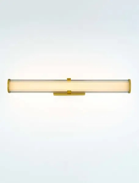 LED zlaté svítidlo na zeď Hedula 23W