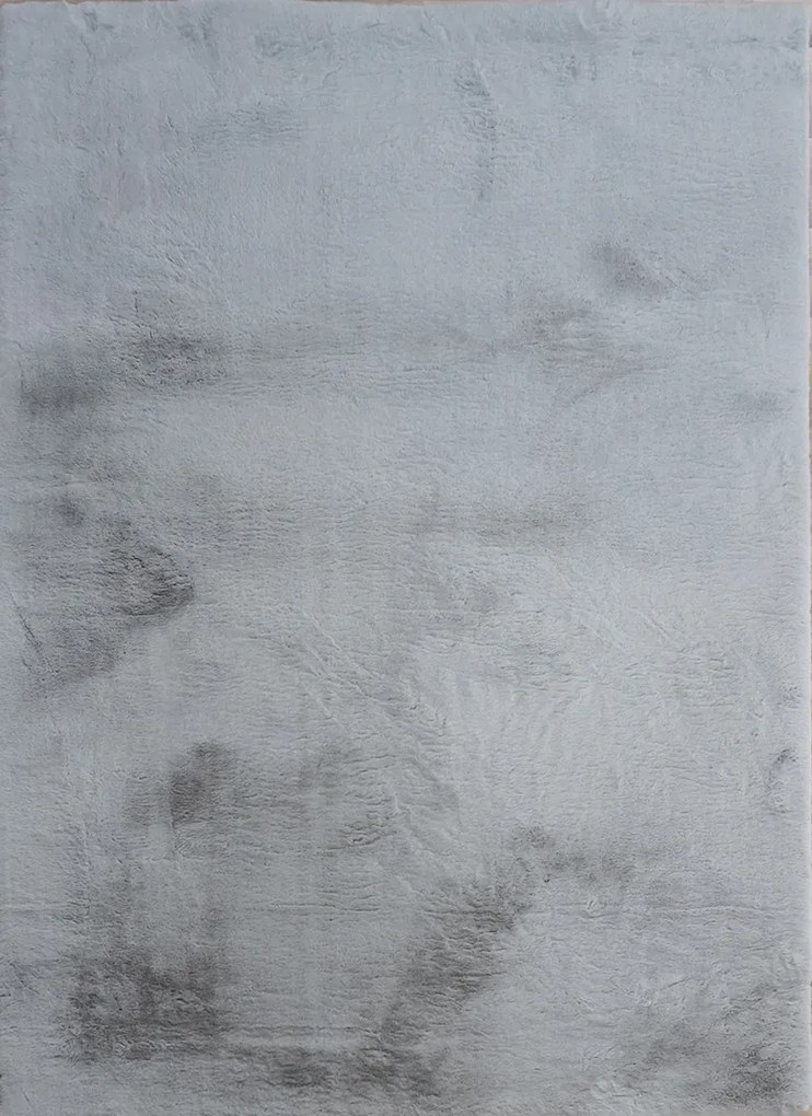 BE Koberec Cozy 1453 GREY - šedý obdélníkový Rozměr: 40x60 cm