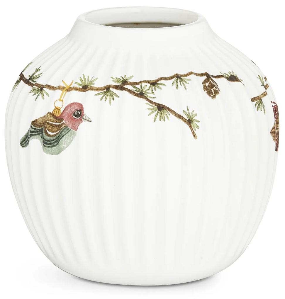 KÄHLER Keramická váza Hammershøi Christmas 13 cm, multi barva, keramika