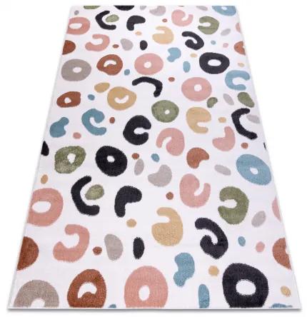 Dětský kusový koberec FUN krémový Rozměr: 80x150 cm
