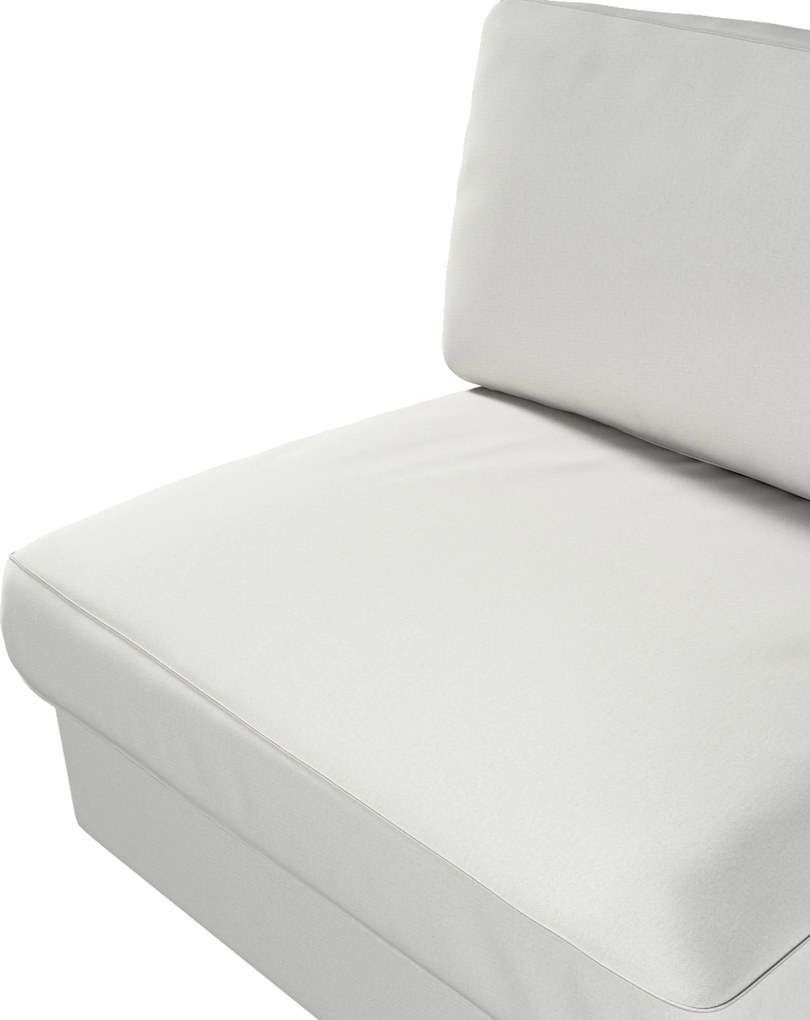 Potah na neskládací křeslo IKEA Kivik barva šedá látka pletený vzor