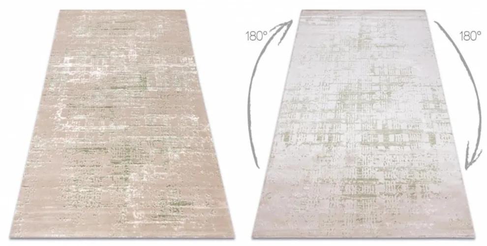 Luxusní kusový koberec akryl Viktor krémověbéžový 80x300cm