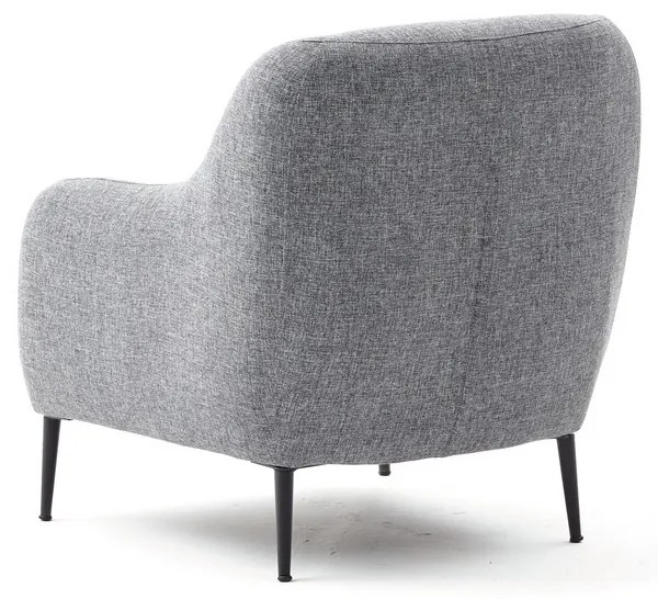 Hanah Home Křeslo VENUS šedé 825BLC2746