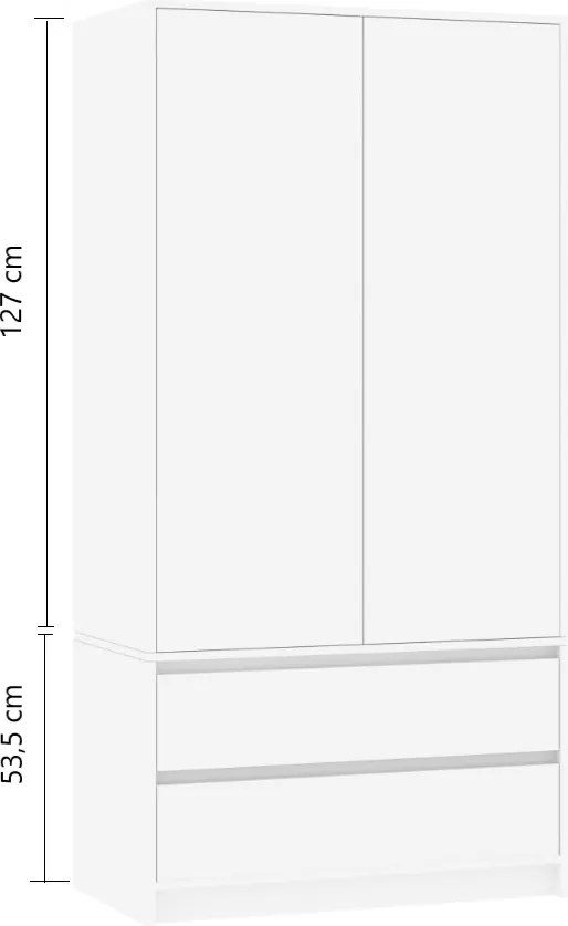 Dětská šatní skříň B9 - DINO