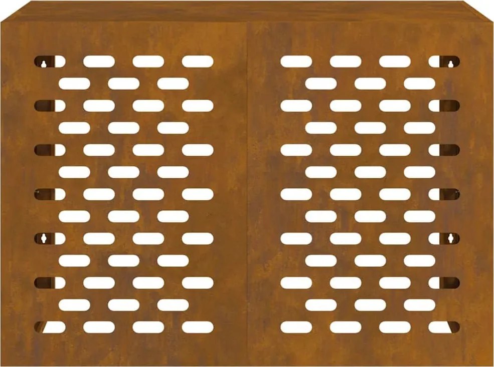 vidaXL Ochrana klimatizace Rezavá 100 x 50 x 70 cm [865903]