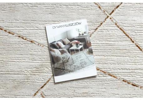 Dywany Luszczow Kusový koberec moderní DUKE 51557 krémová / zlatý Rozměr koberce: 280 x 370 cm