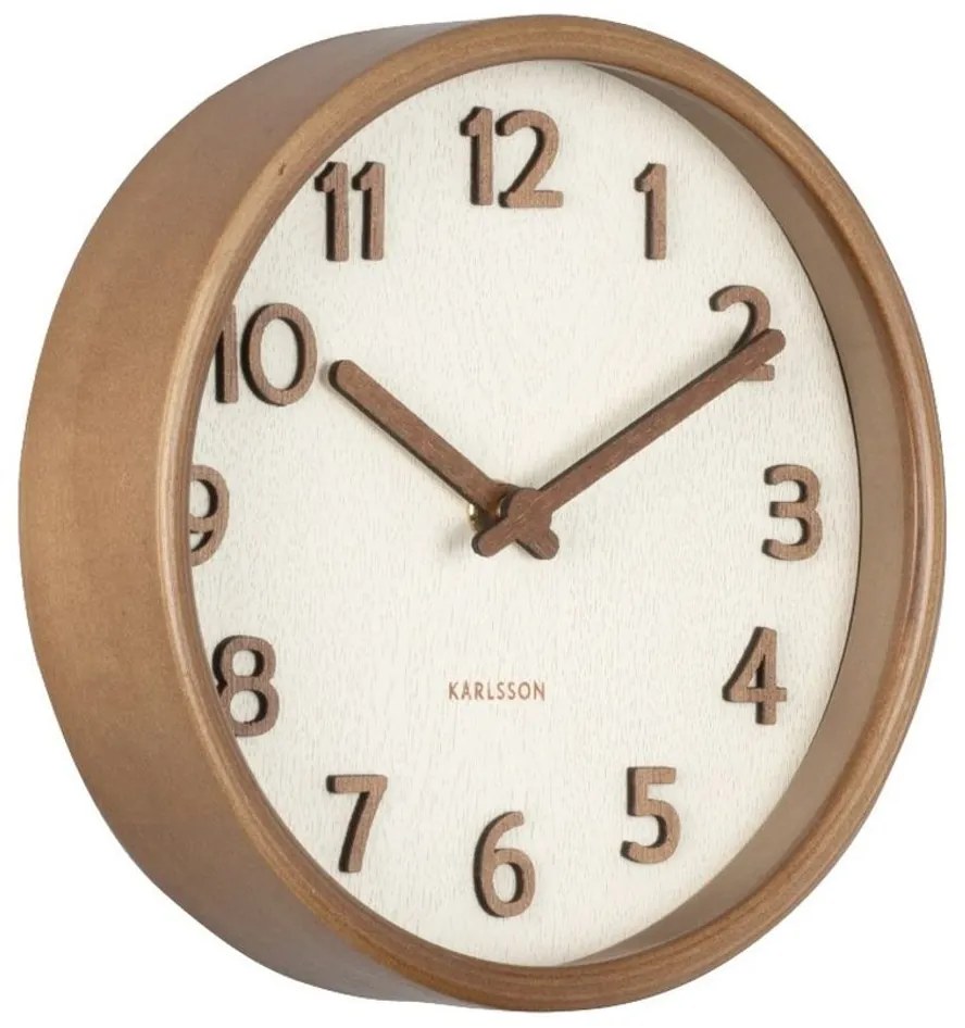 Designové nástěnné hodiny KA5873WH Karlsson 22cm