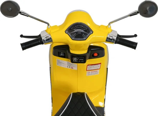 Elektrický skútr Vespa ROMA žlutý