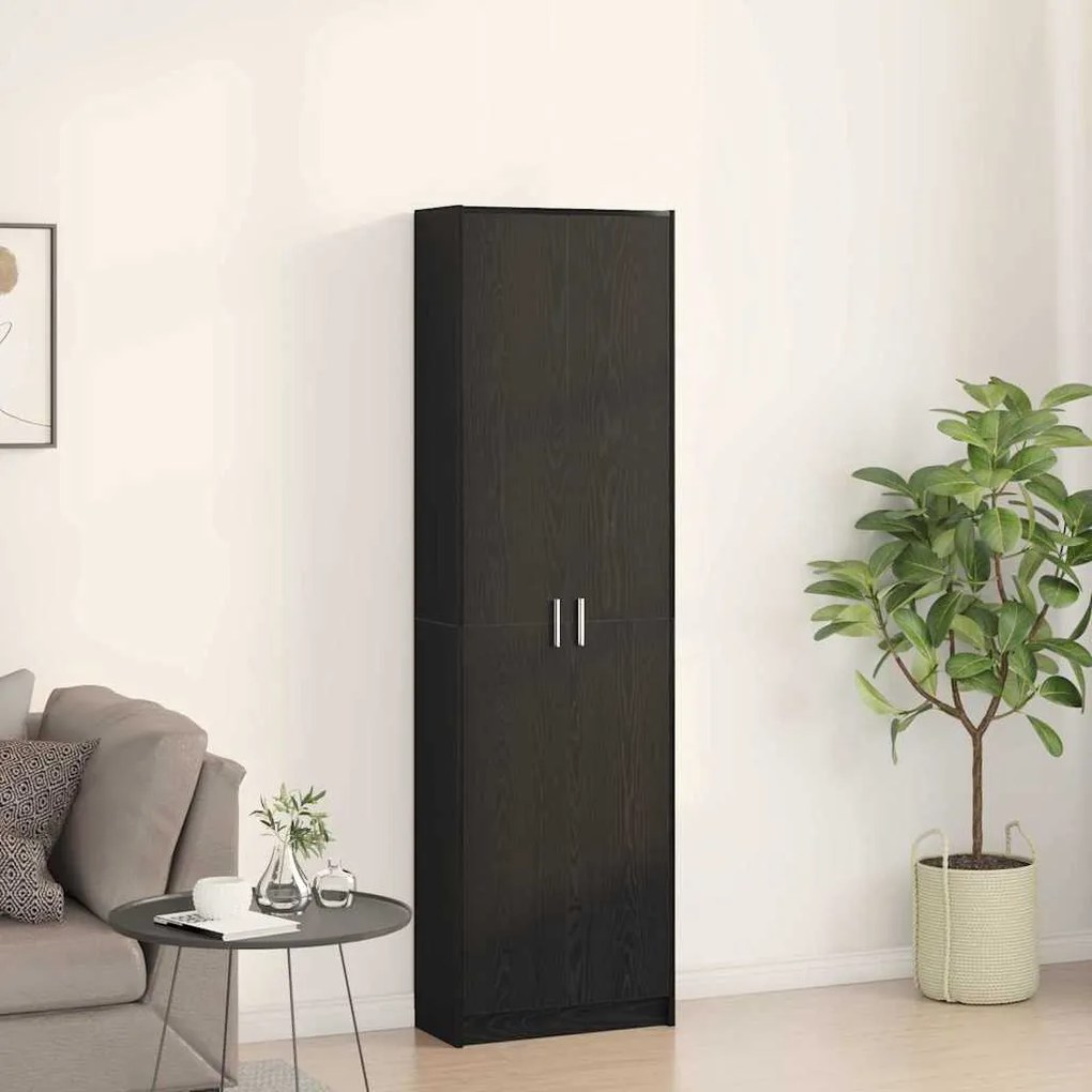 Šatní skříň Černý dub 55 x 25 x 189 cm Kompozitní dřevo 3334009
