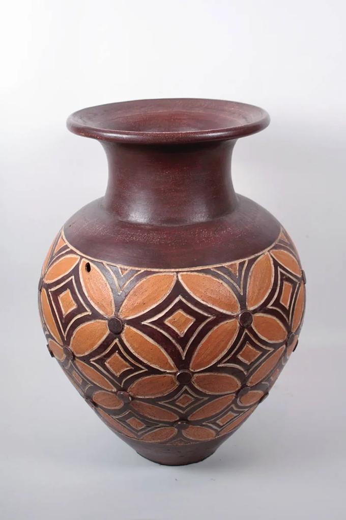 Keramická váza malovaná BIG | BIANO