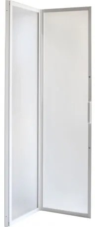 HOPA - Sprchové dveře DIANA - 80 cm, 185 cm, Univerzální, Hliník bílý, polystyrol OLBSZ80