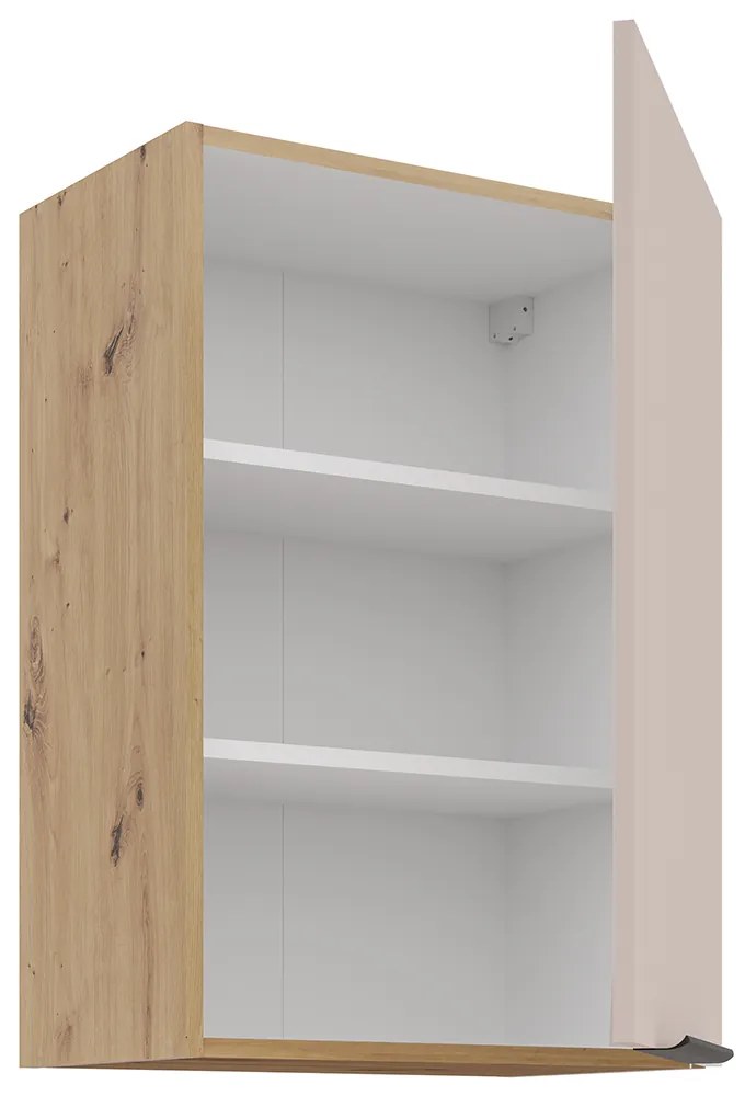 Kuchyňská linka SOLEA | 300 + 180 cm | VÝBĚR ÚCHYTŮ | zásuvky PREMIUM BOX | artisan/kašmír