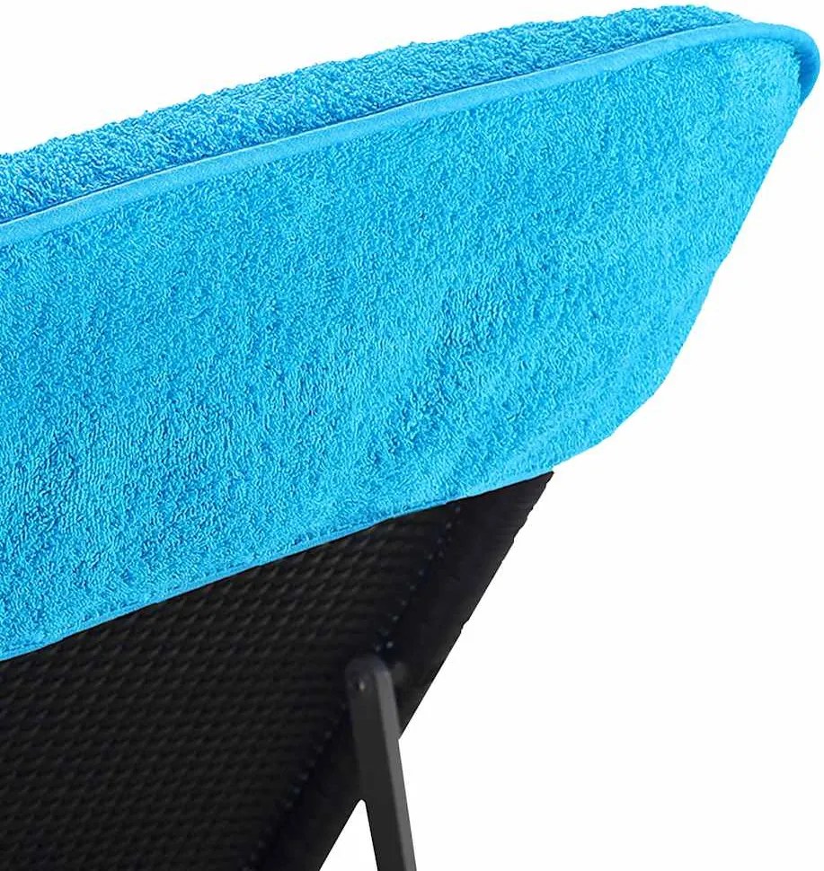 Plážové osušky 6 ks tyrkysové 60 x 135 cm textil 400 GSM 3157061