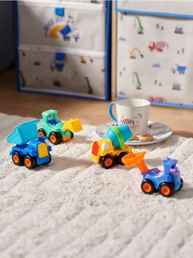 Sinsay - Sada hracích autíček 4 pack - vícebarevná